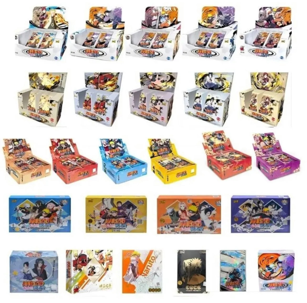Display - Kayou Naruto Cards Booster Box Display Serials - TCG Naruto ...