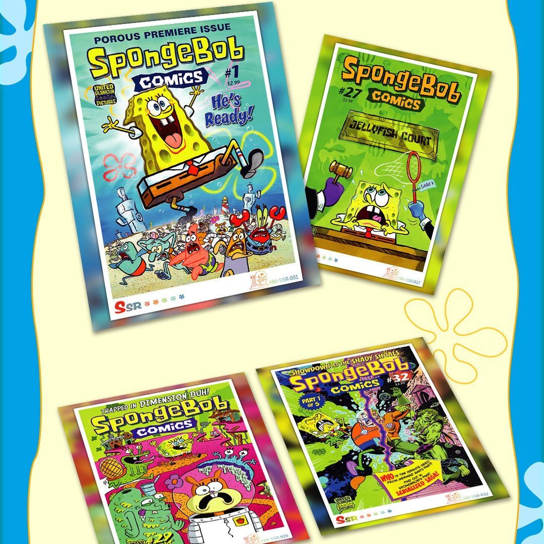 Booster-Kawaii Spongebob Squarepants Box Collection Card – GRAND ANIME CARD