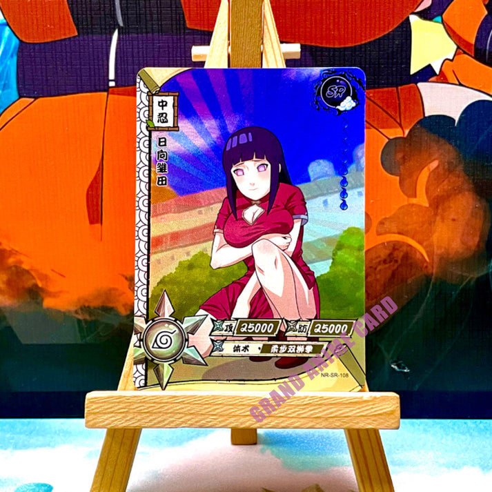 SR-Kayou SR 108 Hyuga Hinata Anime Card – GRAND ANIME CARD