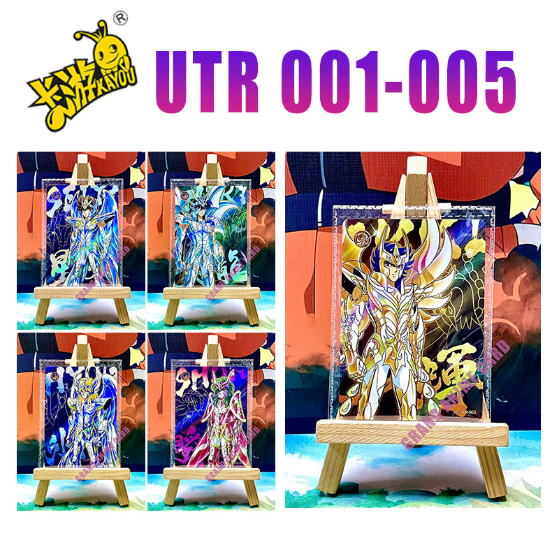 UTR-Kayou Saint Seiya Card UTR 001-010 Series Wave2 Include ★ UTR Limi ...