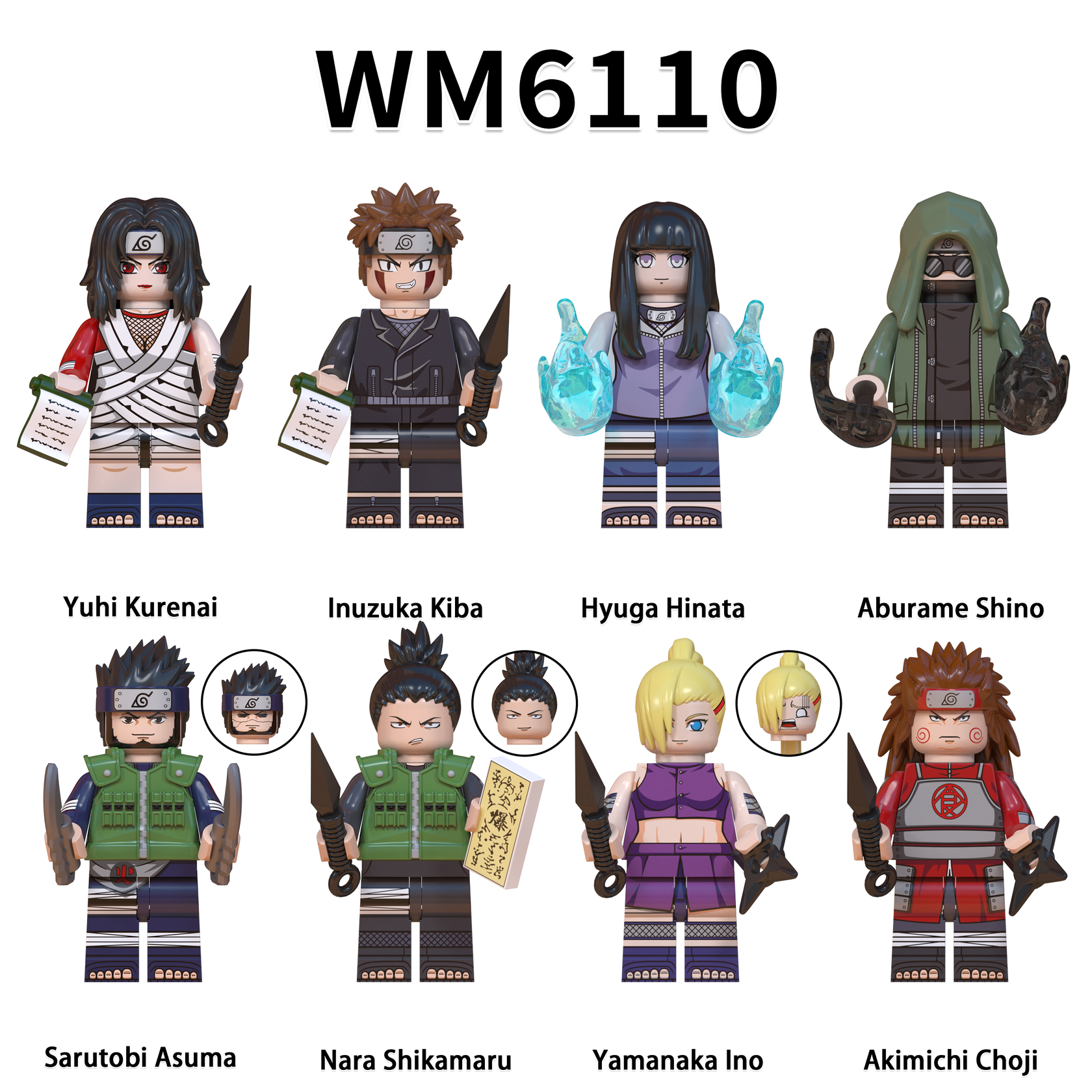 MINI FIGURE - Naruto Set – GRAND ANIME CARD