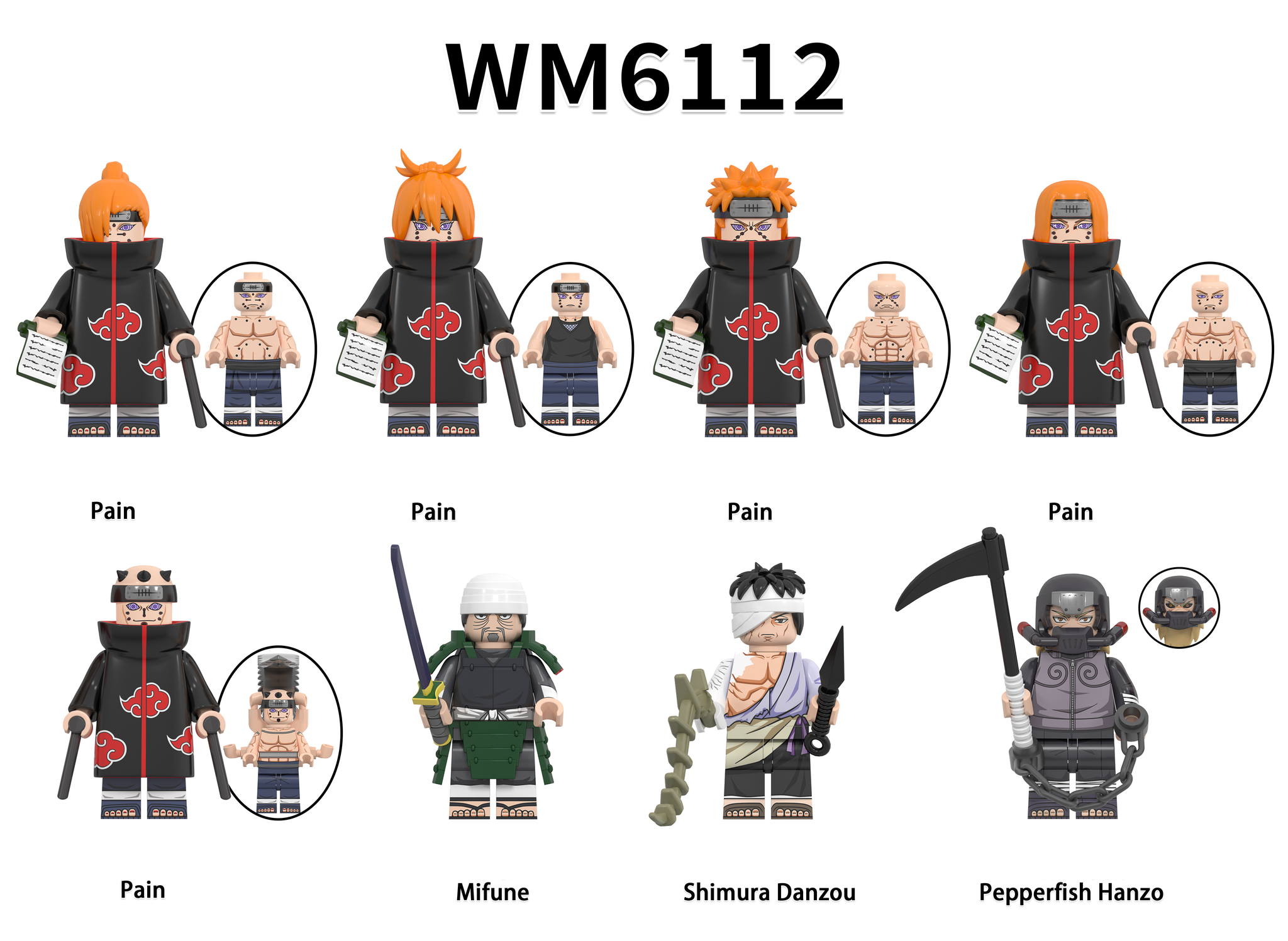 MINI FIGURE - Naruto Set – GRAND ANIME CARD