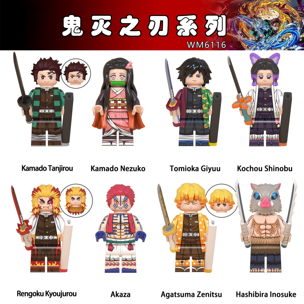 MINI FIGURE - Demon Slayer Set – GRAND ANIME CARD