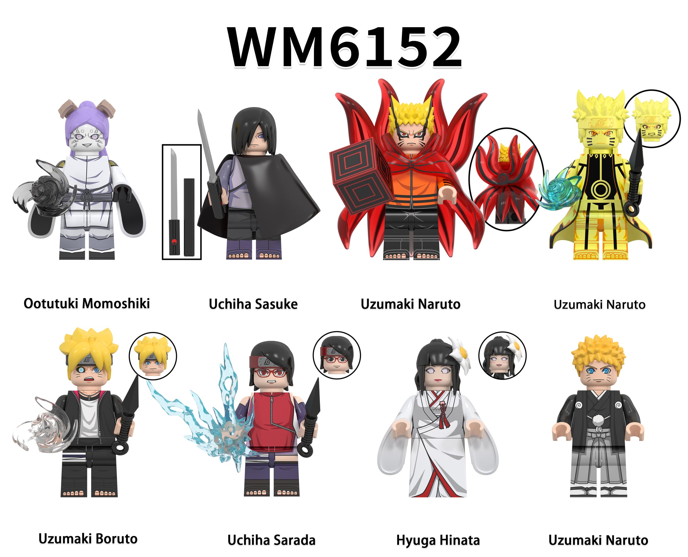 MINI FIGURE - Naruto Set – GRAND ANIME CARD