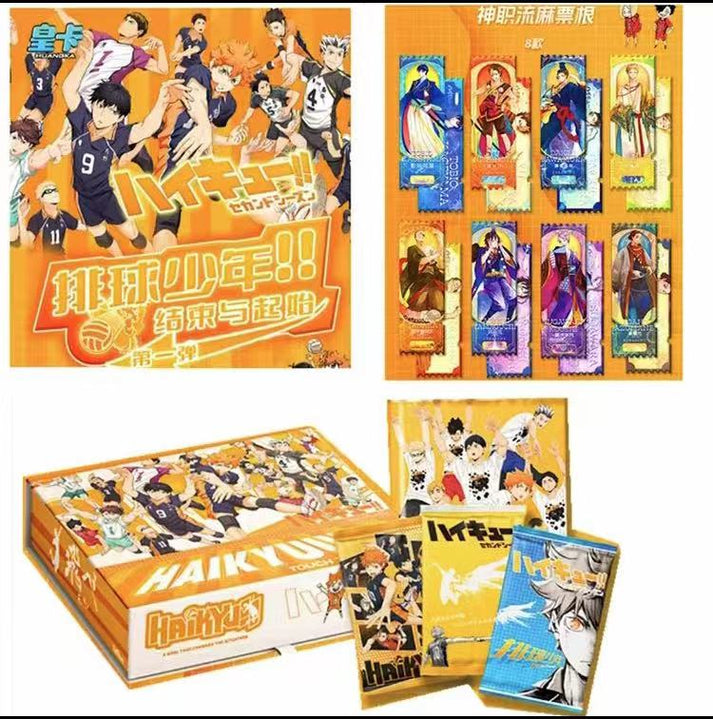Booster-HuangKa Haikyuu Box Collection Card – GRAND ANIME CARD
