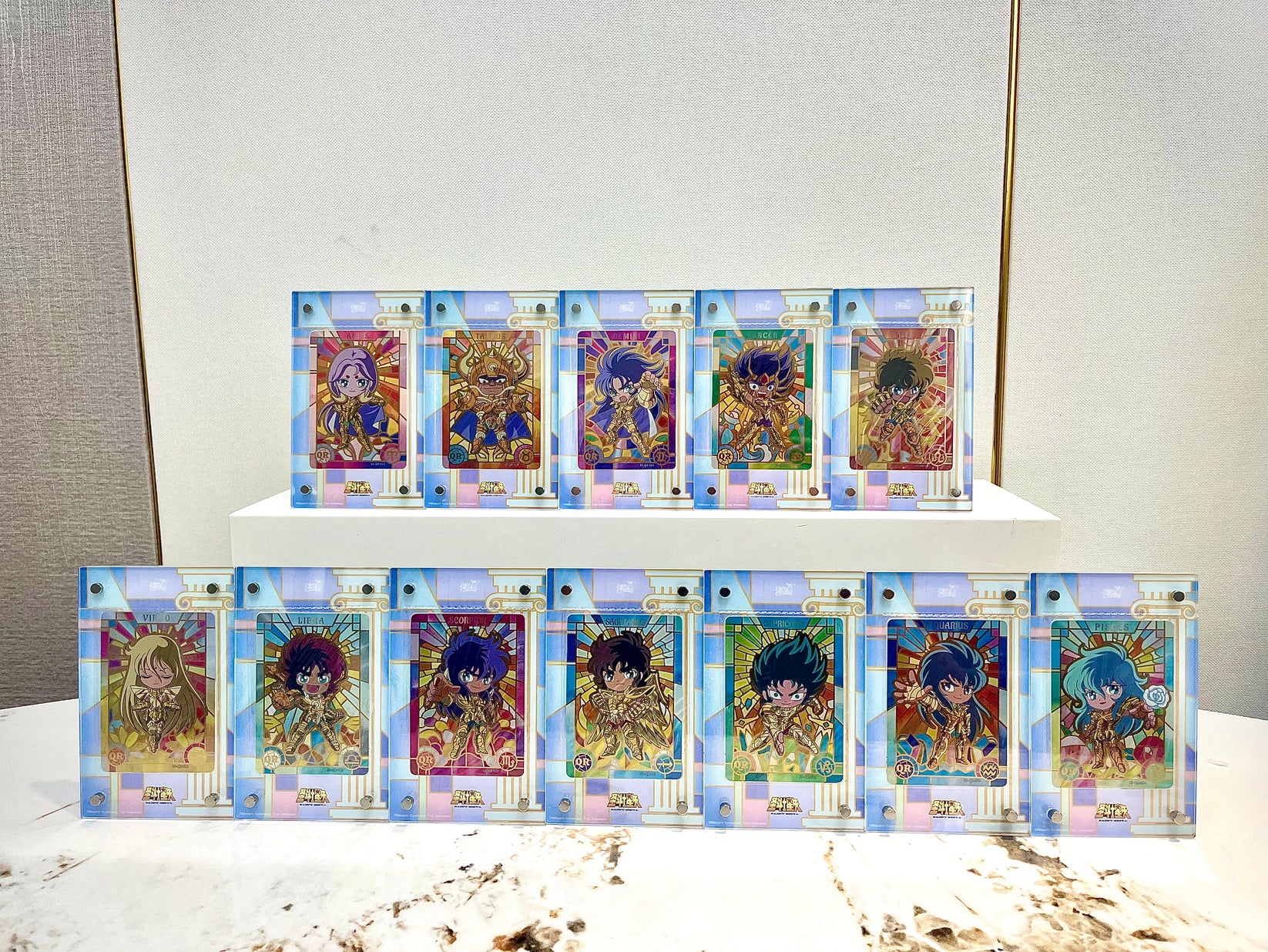 QR - Kayou Saint Seiya Card QR001-QR012&Heterochrosis QR013-024 Serial ...